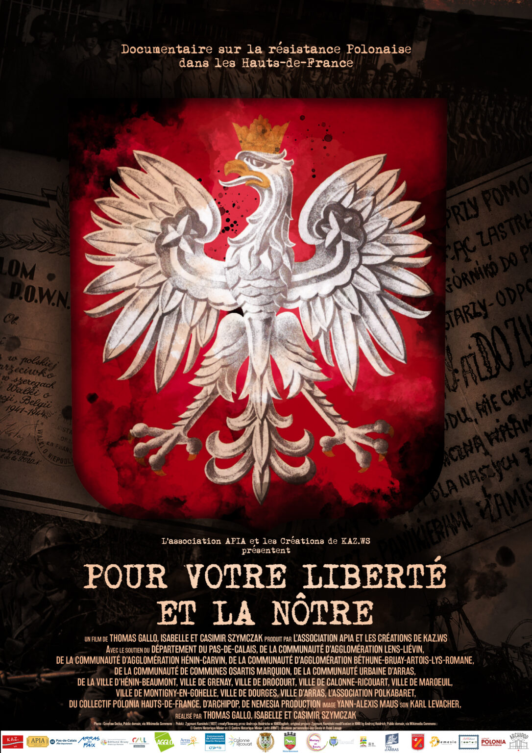 Pour votre liberté et la nôtre (documentaire sur la Résistance polonaise dans les Hauts-de ...