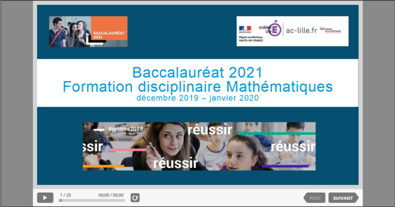 Formations – Mathématiques