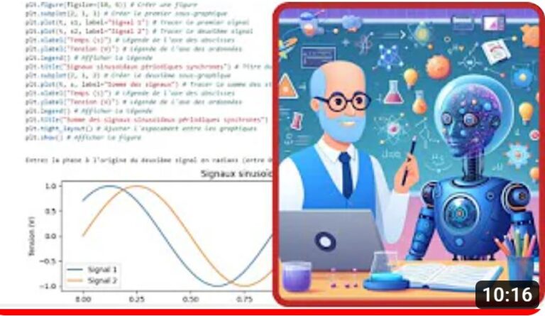 Comment l’IA peut aider le prof de physique chimie en générant et ...