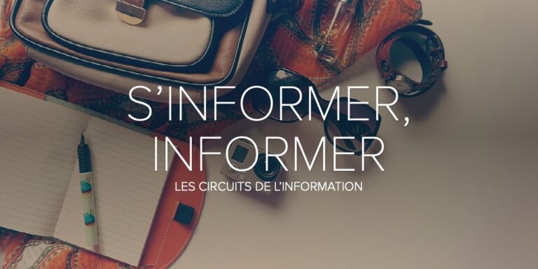S’informer, informer : les circuits de l’information – Documentation Lille